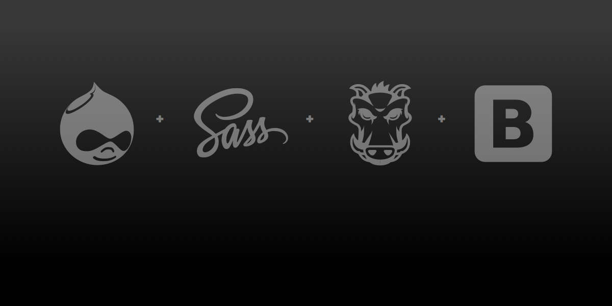Drupal Bootstrap Sass And Gruntjs Rise